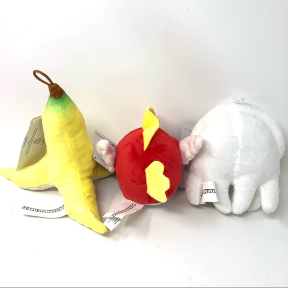 Good Stuff | Toys | Set Of 3 Super Mario Kart Banana Flying Fish Squid ...